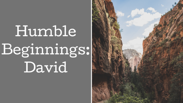 Humble Beginnings: David - Hope Through Hard Times