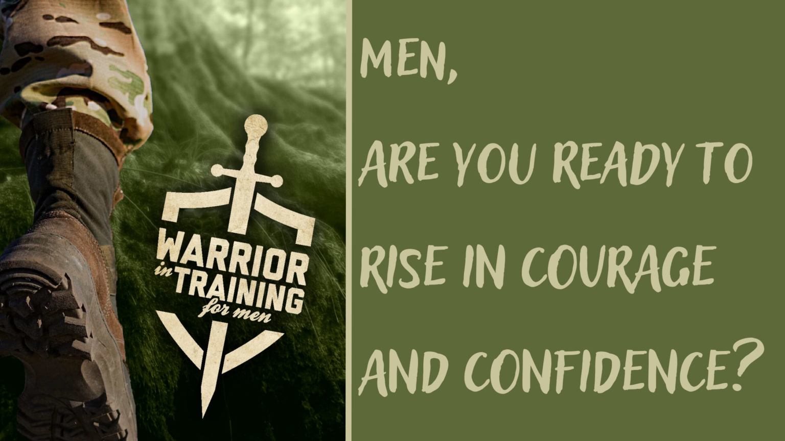 Warrior in Training Bible Study for Men - Hope Through Hard Times